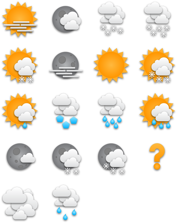 Download Search - Weather Icon Pack Png - Full Size PNG Image - PNGkit