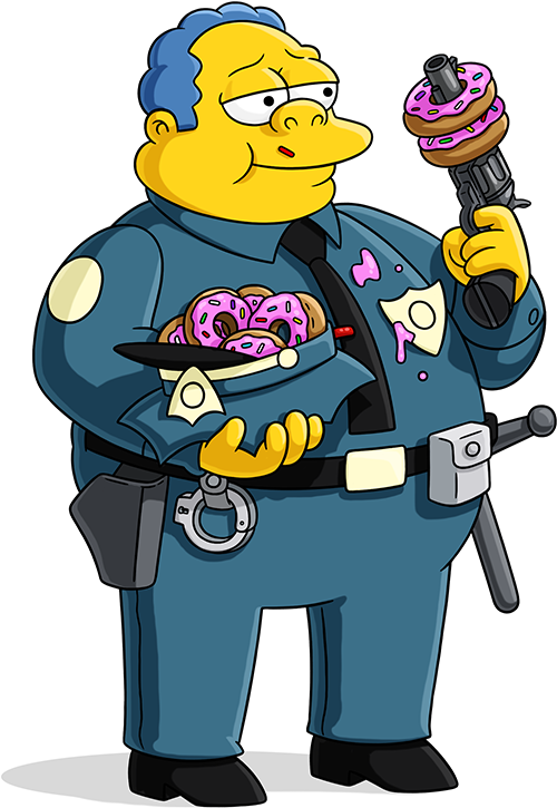 Download Clancy Wiggum Animation Comics And Manga - Simpsons Officer ...