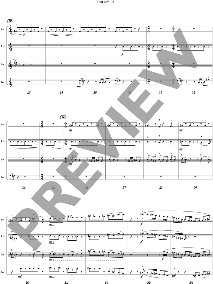 Download Thumbnail Sparkle - Tonight We Tango Rick Hirsch Sheet Music ...