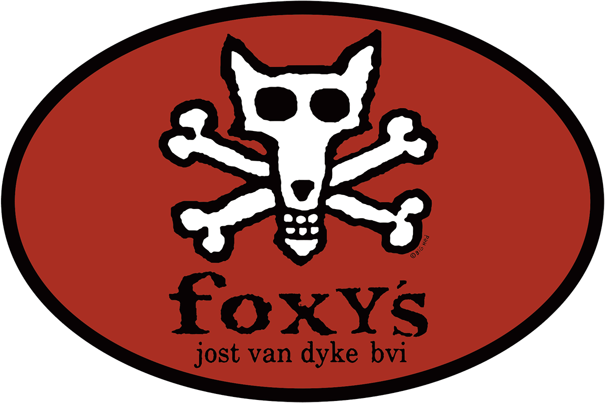 Download Foxy's Skull & Crossbones Euro Oval Sticker - Panneau Interdit ...