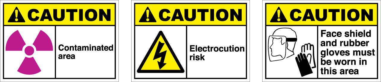 Download Transparent Safety Signs And You - Osha Ansi Safety Sign ...