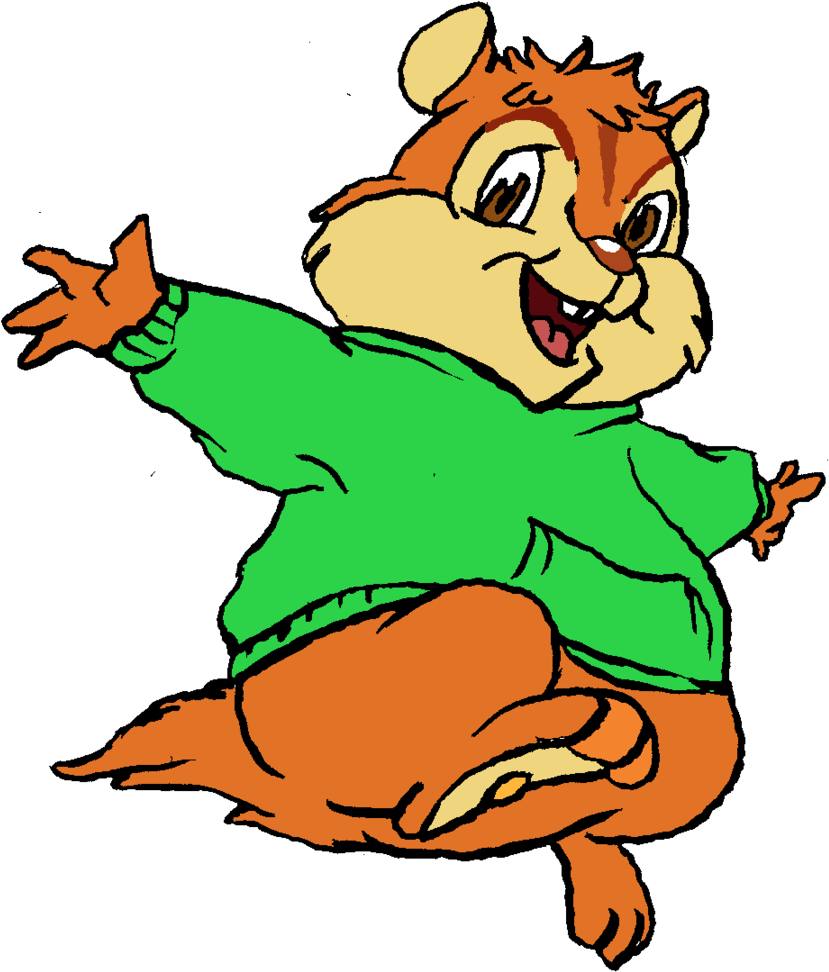 Download Chipmunk Clipart Theodore - Theodore Seville - Full Size PNG ...