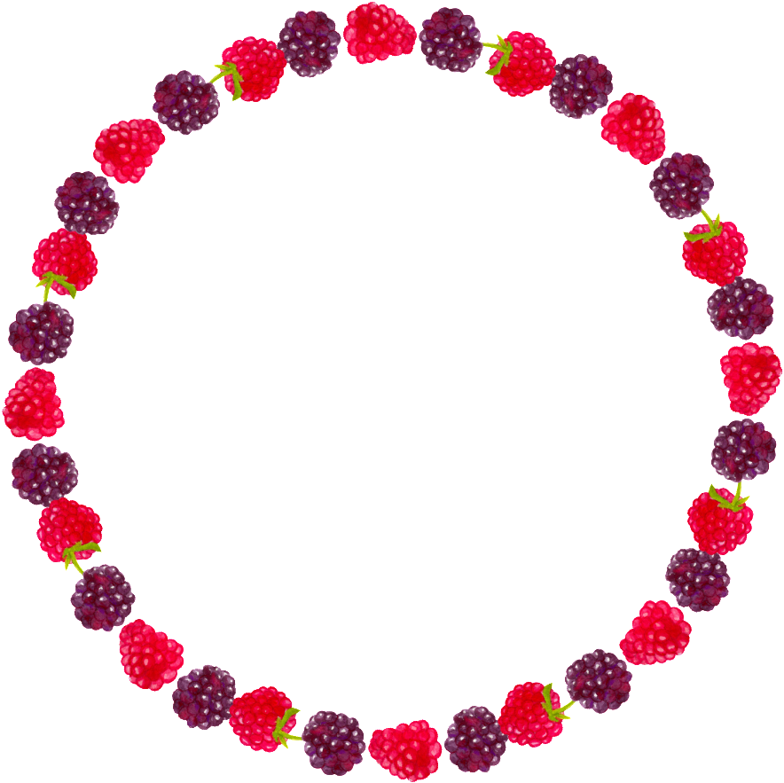 Download Cartoon Fruit Ring Decorative Transparent - Fourth Of July ...