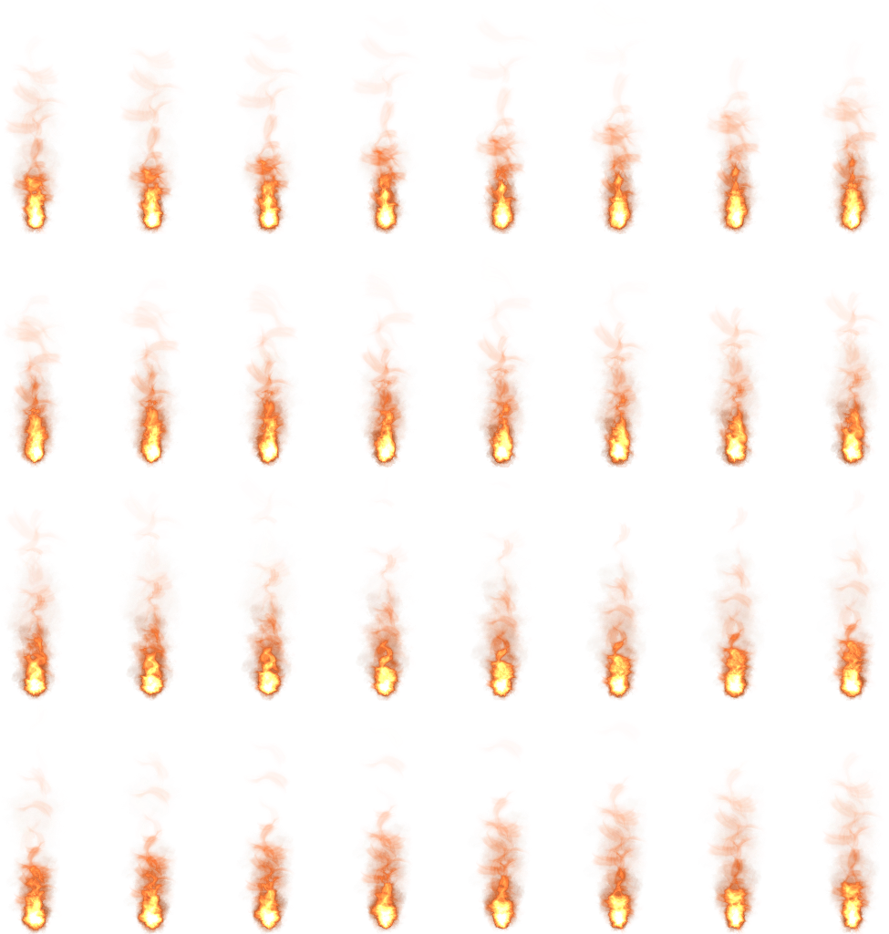 Download Fire01 - Fire Game Effect Png - Full Size PNG Image - PNGkit