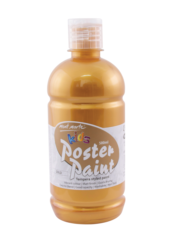 Download Kids Poster Paint 500ml - Plastic Bottle - Full Size PNG Image ...