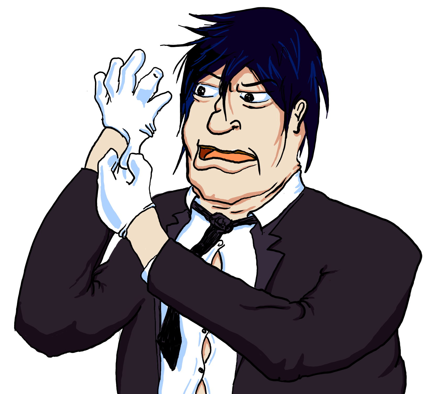 Download Fat Sebastian, As Drawn By My Husband - Fat Sebastian Black ...