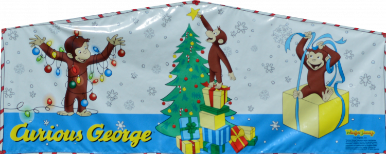 Download Curious George Merry Christmas - Curious George - Full Size ...