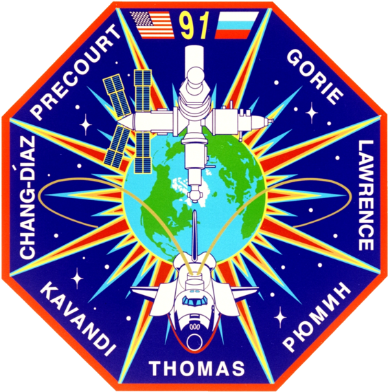 Download Sts 91 Patch - Franklin Chang Diaz Missions - Full Size PNG Image - PNGkit