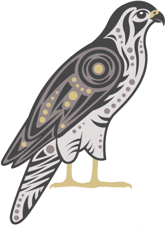 Download The Falcon In Legend And Mythology - Falcon Symbol Png - Full ...