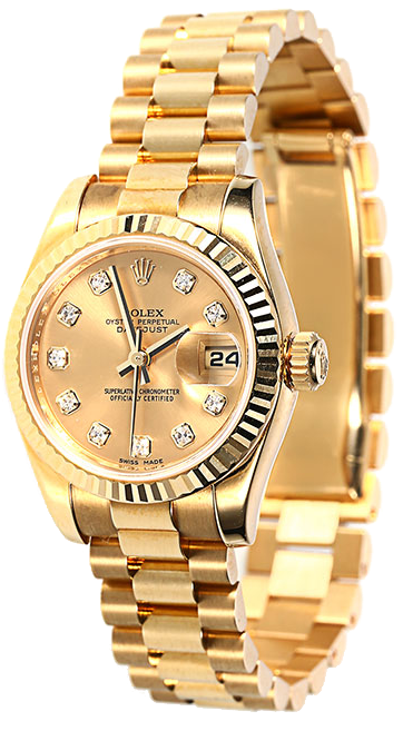 Download Mechanical Watch Clock Gold - Rolex Watch Transparent - Full ...