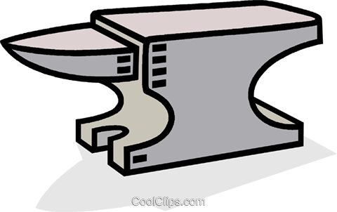 Download Anvil Royalty Free Vector Clip Art Illustration - Yunque ...