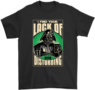 Download I Find Your Lack Of Beer Disturbing Darth Vader Patrick's ...