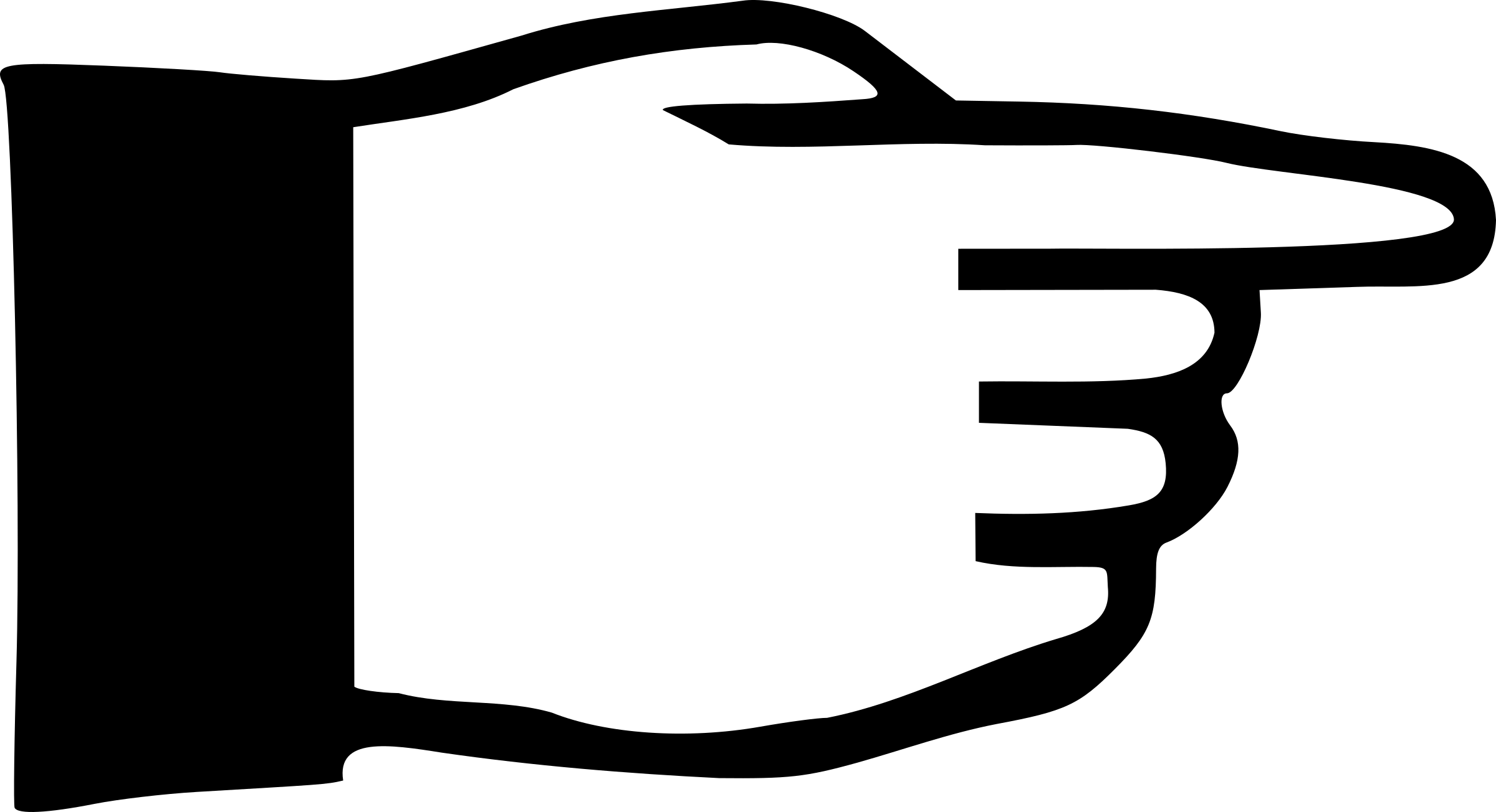 Download Clipart - Pointing Hand - Pictogram Pointing - Full Size PNG ...