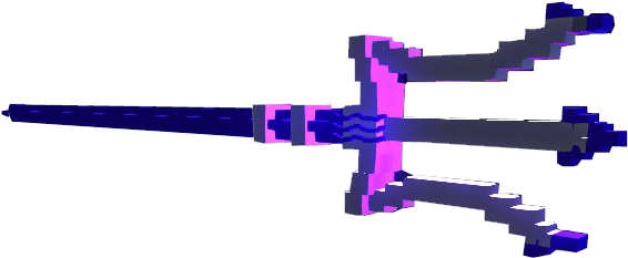 Download Trident - Purple Trident - Full Size PNG Image - PNGkit