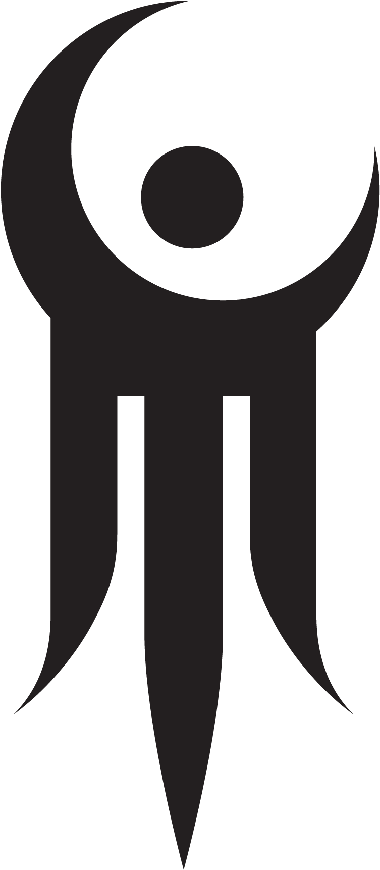 Download Moonspell-trident - Moonspell Logo - Full Size PNG Image - PNGkit