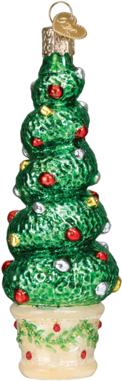 Download Holiday Topiary Christmas Ornament - Holiday Topiary - Full ...