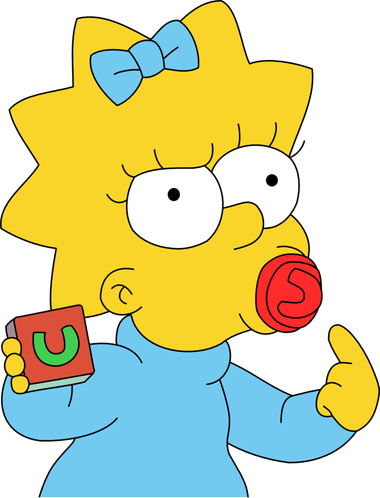 Download Simpsons Png - Maggie Simpson Png - Full Size PNG Image - PNGkit