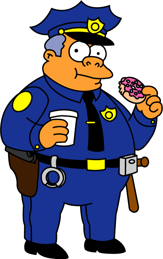 Download Render Chef Clancy Wiggum - Chief Wiggum - Full Size PNG Image ...