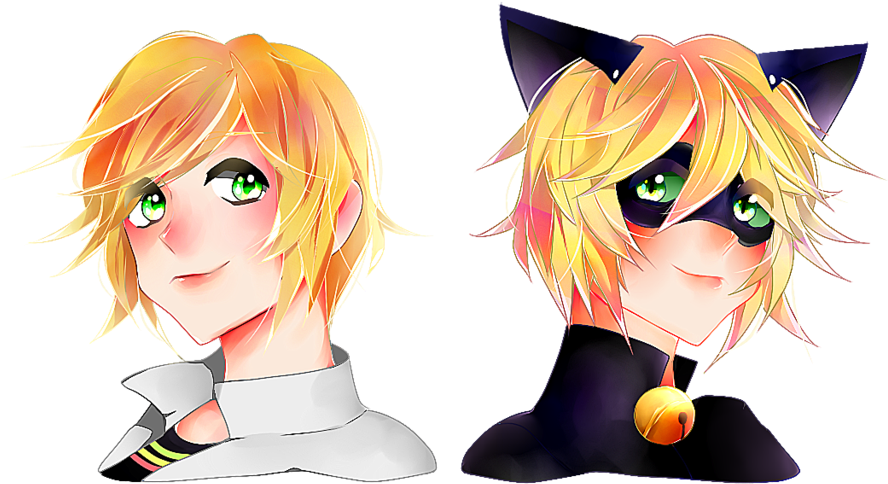 Download Miraculous Ladybug Hintergrund Entitled Adrien/chat - Cartoon ...