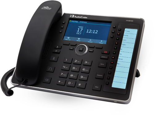 Download 445hd Ip Phone H - Audiocodes 445hd Ip Phone - Full Size PNG ...