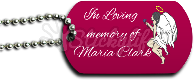 Download In Loving Memory Dog Tag - Label - Full Size PNG Image - PNGkit