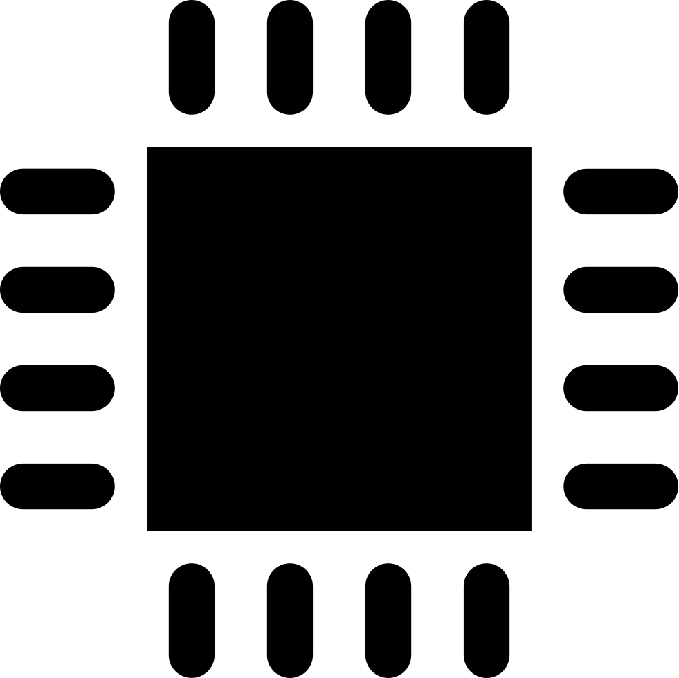 Download Microchip Comments - Computer Chip Vector - Full Size PNG ...