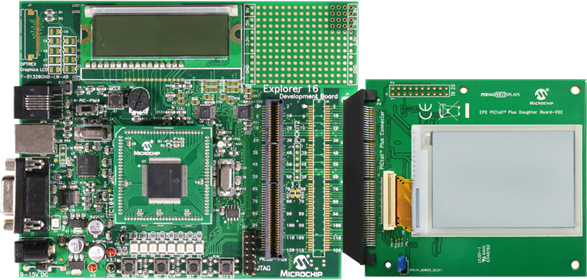 Download Epd Pictail™ Plus Daughter Board With - Microchip Explorer 16 ...