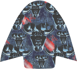 Download Darth Vader Mask On Dark Paint Stains Brogue Lace Up - Spider ...
