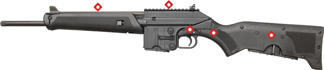 Download Su16ca-left - Kel Tec Su 16 Ca - Full Size PNG Image - PNGkit