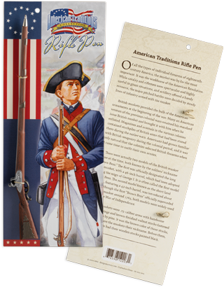Download Revolutionary War Rifle Ink Pen - American Traditions Brown ...