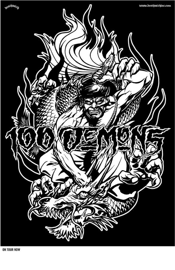 Download 100 Demons "dragon Rider" - 100 Demons - Full Size PNG Image ...