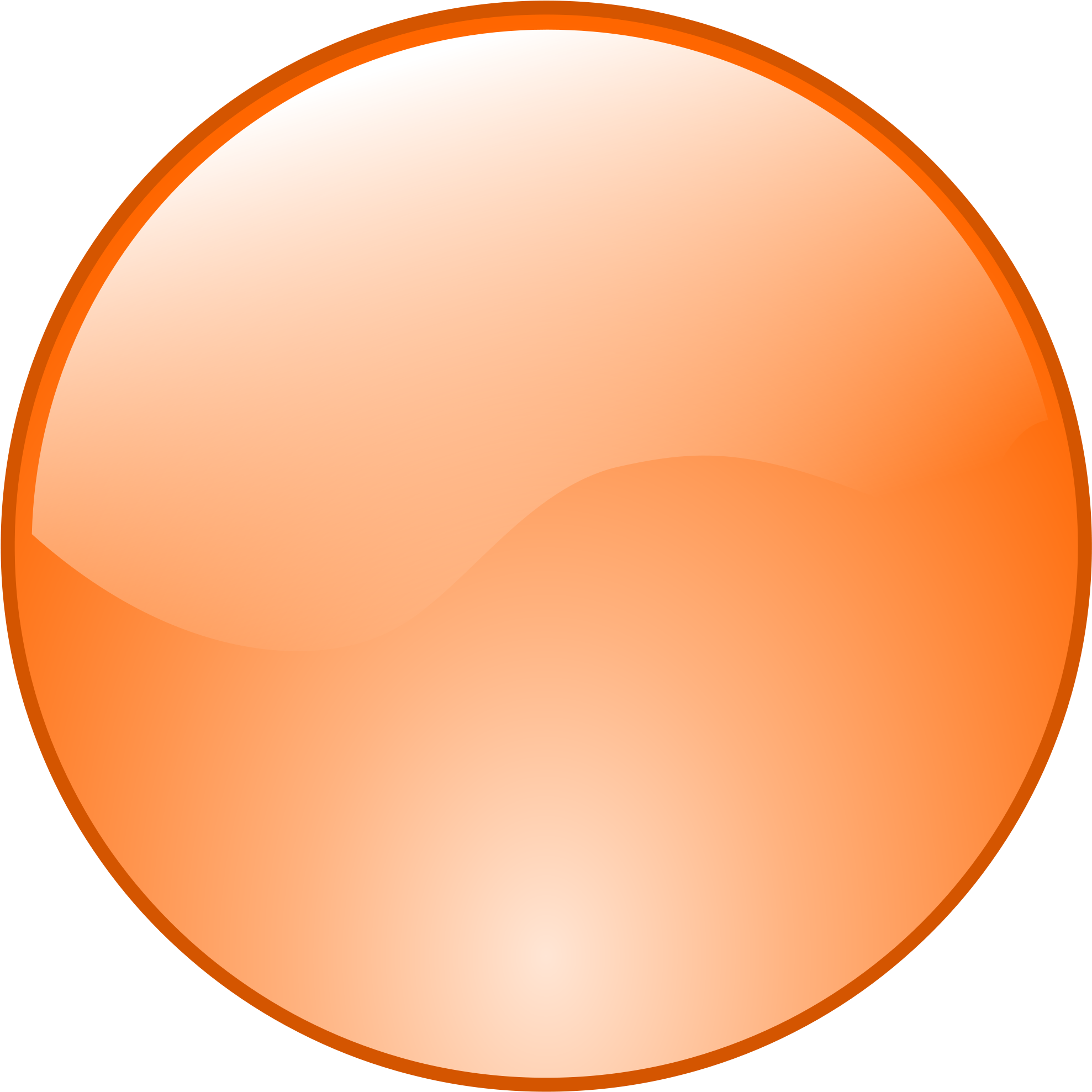 Download Button Icon Orange - Icon Orange - Full Size PNG Image - PNGkit
