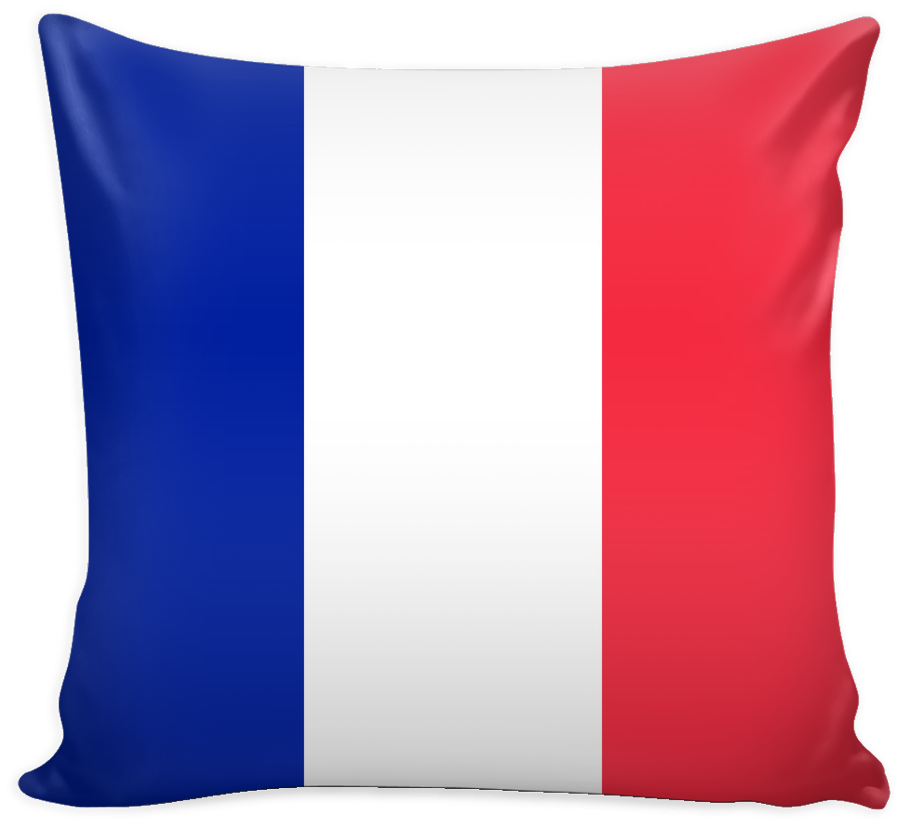 Download French Flag Decorative Pillow Case - Stencils Prints On Pillow ...