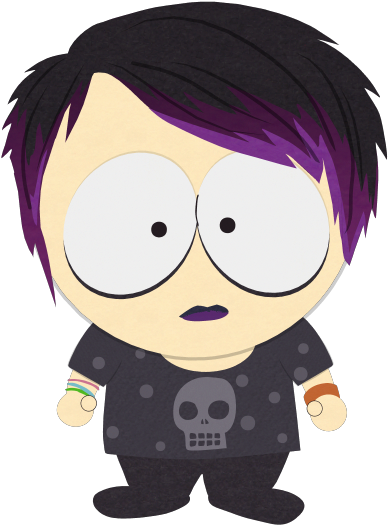 Download Transparent Alter Egos Goth Kids Emo Firkle - South Park ...