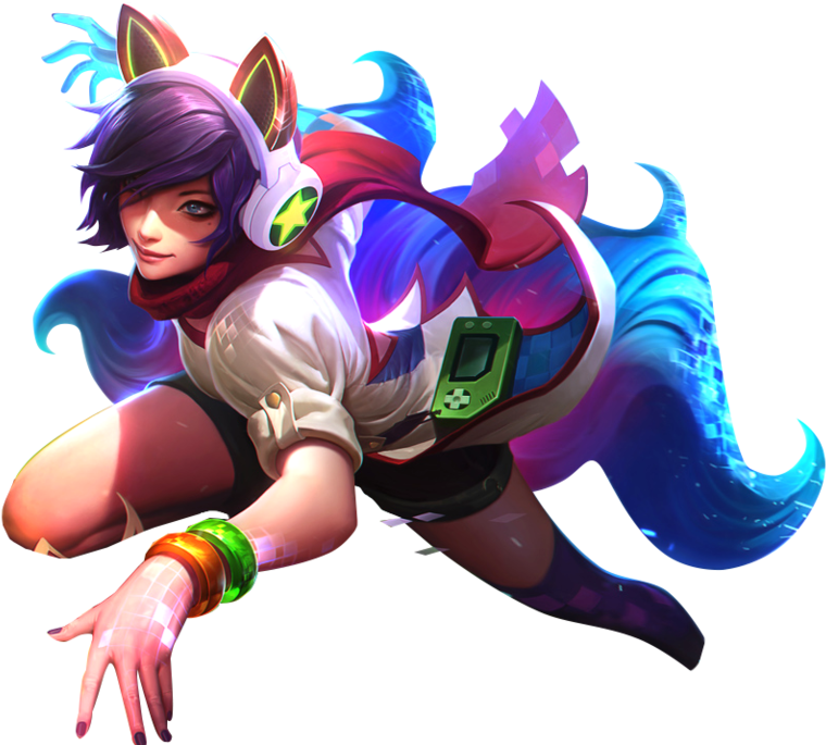 Download League Of Legend Ahri Arcade - Full Size PNG Image - PNGkit
