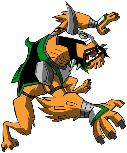 Download Wildmutt Ben 10, 5 Años, Tono - Cartoon - Full Size PNG Image ...