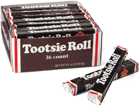 Download Tootsie Roll Chewy Candy - Tootsie Roll Bar: 36 Count - Full ...