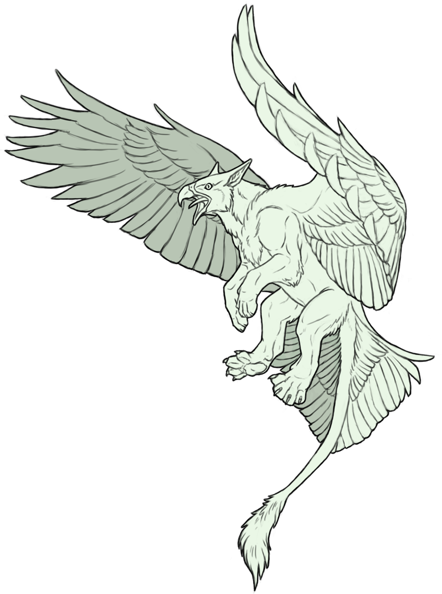 Download Clipart Transparent Library Mascot Gryphon An Elliott ...