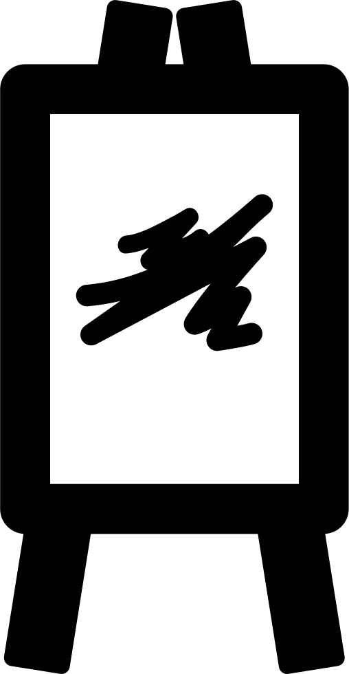 Download Easel Comments - Painting - Full Size PNG Image - PNGkit