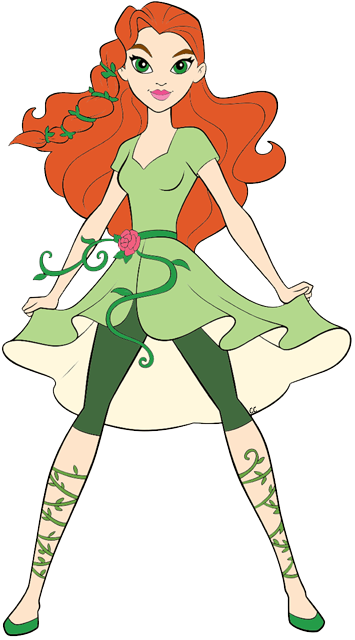 Download Clipart Transparent Stock Dc Super Hero Girls Clip - Poison ...