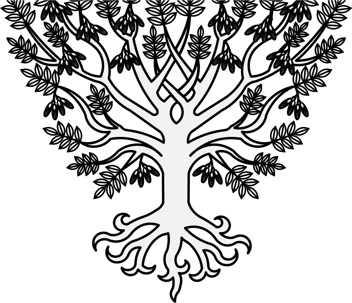 Download Ash Tree Eradicated - Heraldic Ash Tree - Full Size PNG Image ...