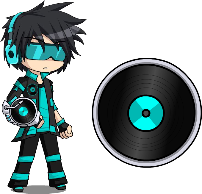 Download Dj Lyte Anime Fidget Spinner By Lunimegames-dbcr1e0 - Dj Anime ...