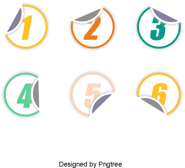 Download Transparent Vector Hand-painted Digital Label, Vector, Hand ...