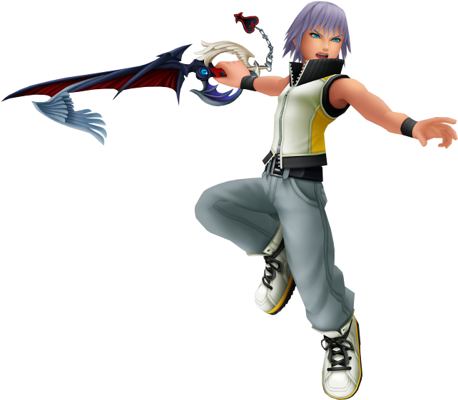 Download 14 Sep - Kingdom Hearts 2 Riku Keyblade - Full Size PNG Image ...