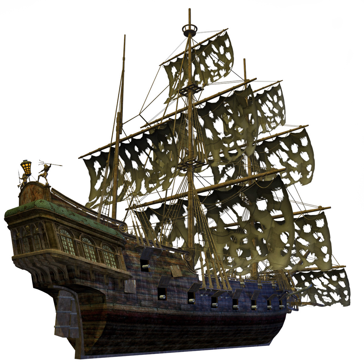 Download Transparent Ship Transparent Png Clipart Free Stock - Ghost ...