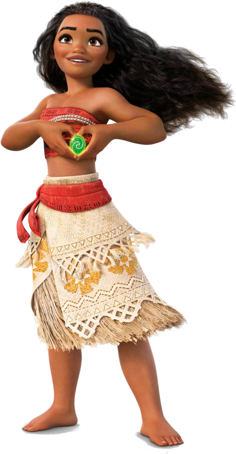 Download Moana With The Heart - Moana Png - Full Size PNG Image - PNGkit