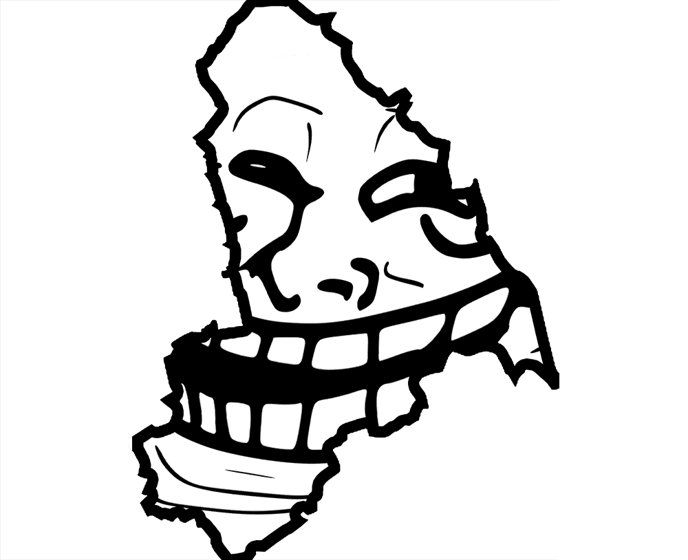 Download Transparent Sad Troll Face Png For Kids - Discord Troll Png ...