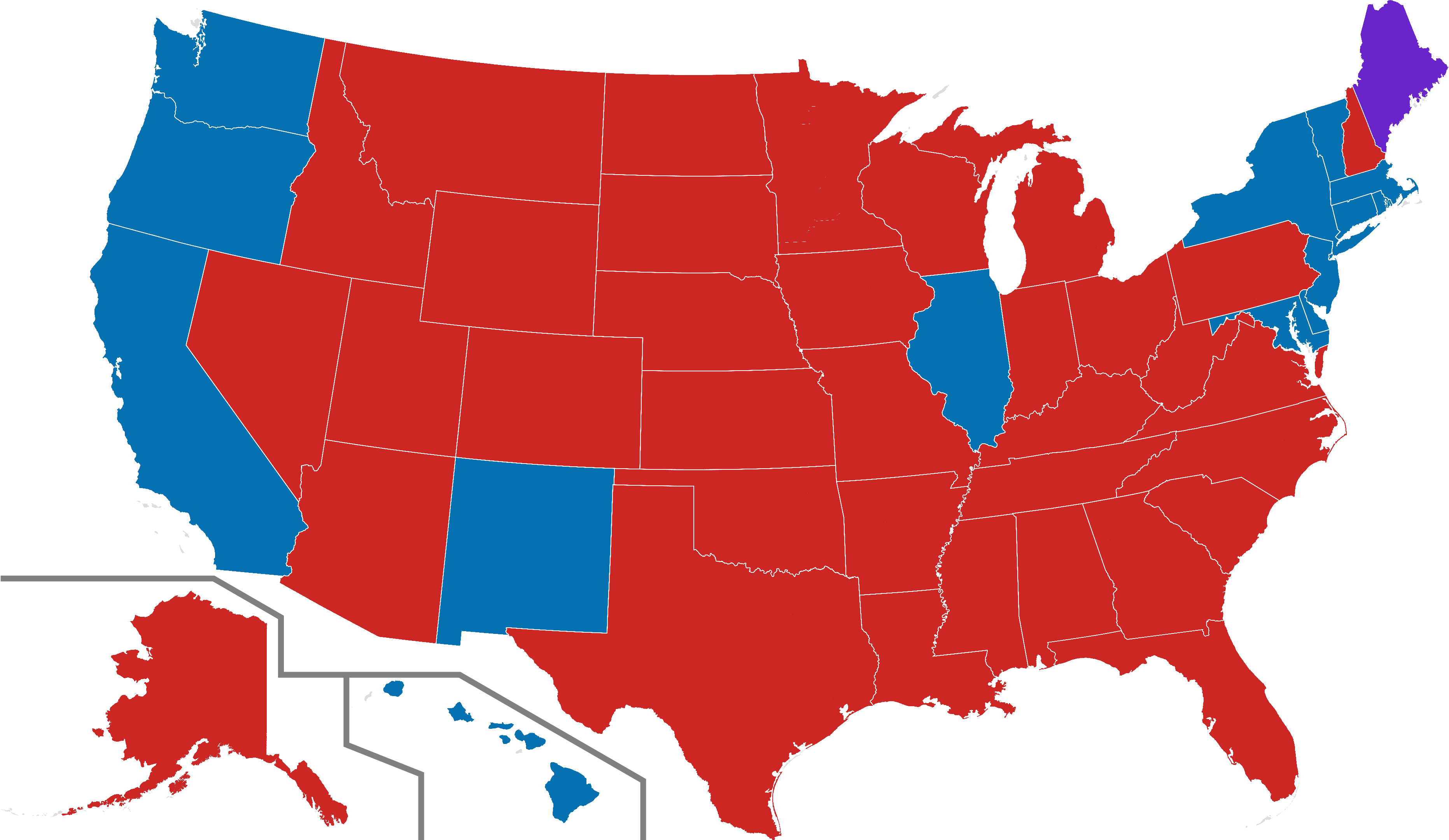 Download Transparent 2016 Us Presidential Election Polling Map Gender ...