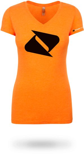 Download Women's Orange Ramp Tee - Boost Mobile - Full Size PNG Image ...