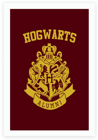 Download Hogwarts Alumni Crest Poster - Hogwarts Honor Student Harry ...